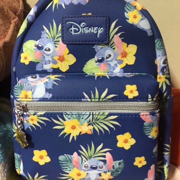 Loungefly | Bags | Loungefly Disney Stitch Tropical Mini Backpack ...